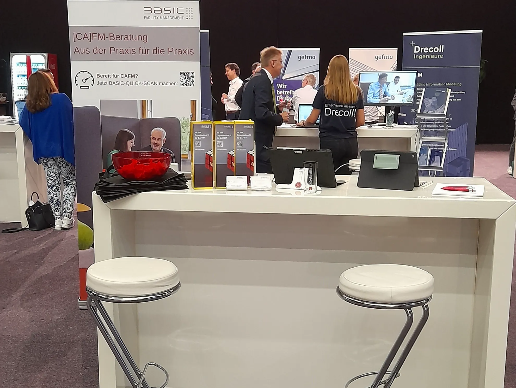 Rückblick: BASIC erfolgreich als Aussteller auf der CAFM-Messe in Fulda | BASIC Facility Management