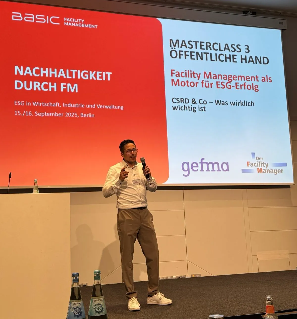 Erfolgreiche Masterclass von Anton Stefanczyk | BASIC Facility Management